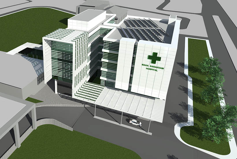 OPD. Building Suddhavej Hospital - Architects 110